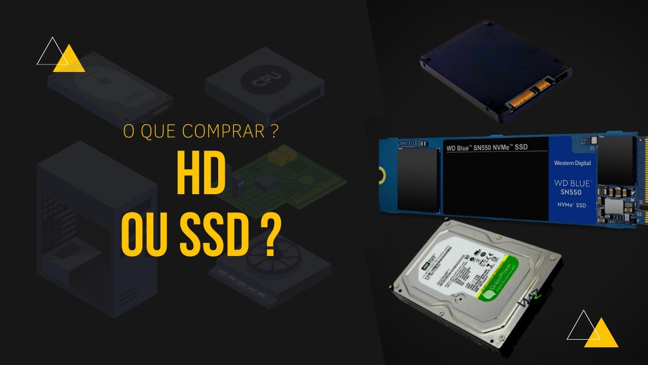 HD OU SSD? QUAL COMPRAR? | LIVE 010 - YouTube