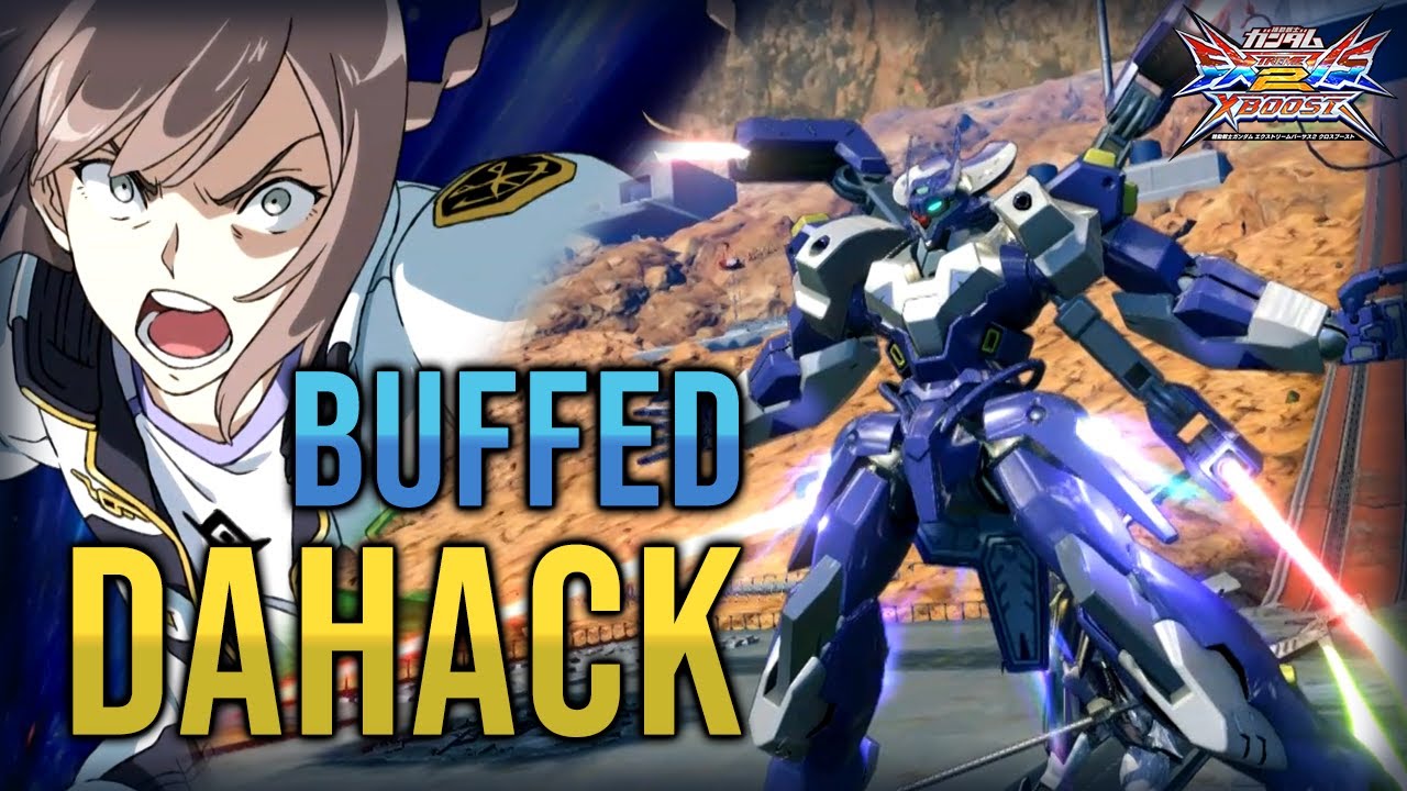 EXVS2.XB - Buffed Dahack look amazingly fun - YouTube