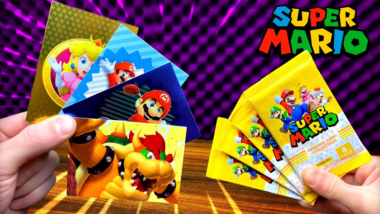 ABRINDO VÁRIAS CARTAS SUPER MARIO! - YouTube