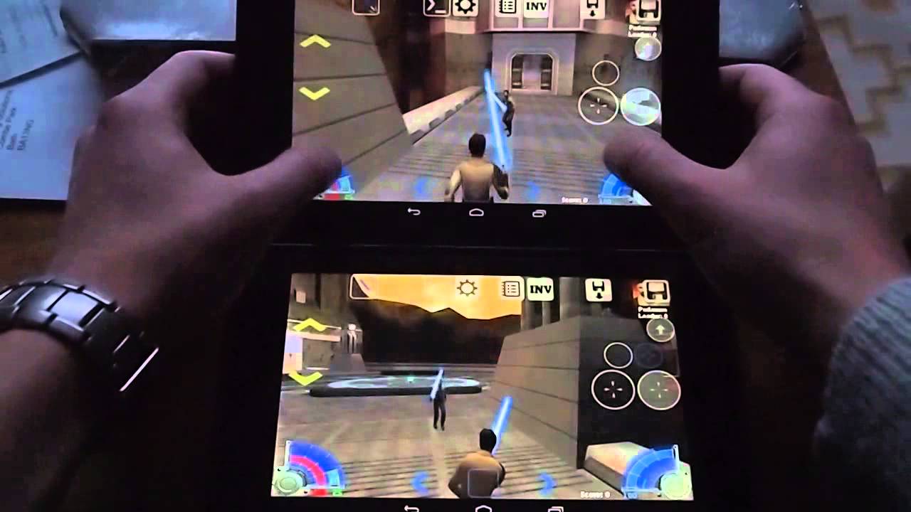JK3-Touch Multiplayer demo on Android - YouTube