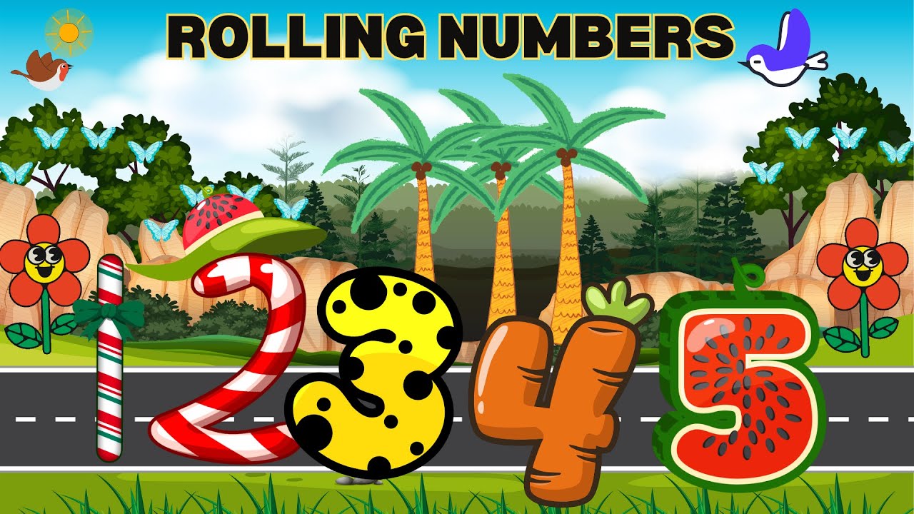 🎉 Let’s Roll and Count! Learn Numbers 1 to 10 with Fun Rolling ...