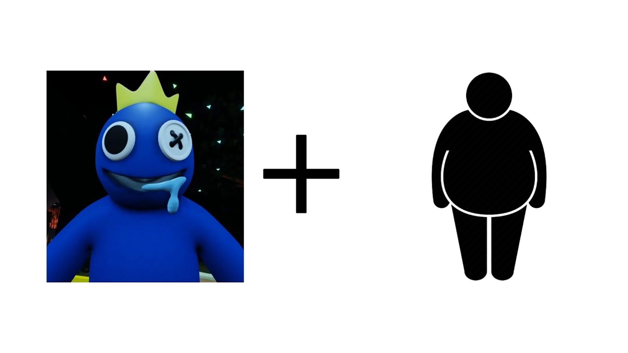 fat + Rainbow Friends=??? Rainbow Friends Characters as FAT fat fat ...