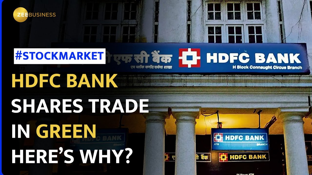 HDFC Bank Shares Trade in Green--Check What Brokerage Recommends - YouTube