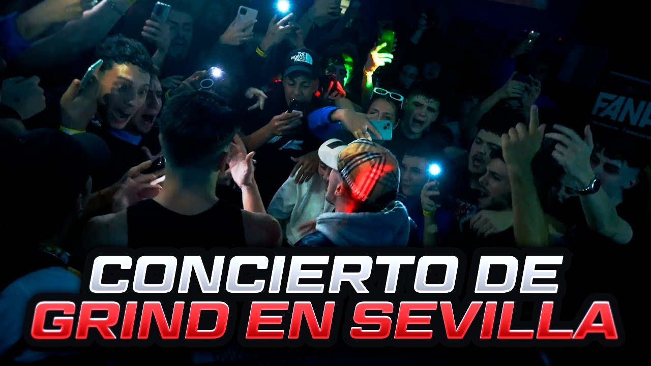 ASÍ FUE EL CONCIERTO DE GRIND EN SEVILLA | VLOG #4 - YouTube