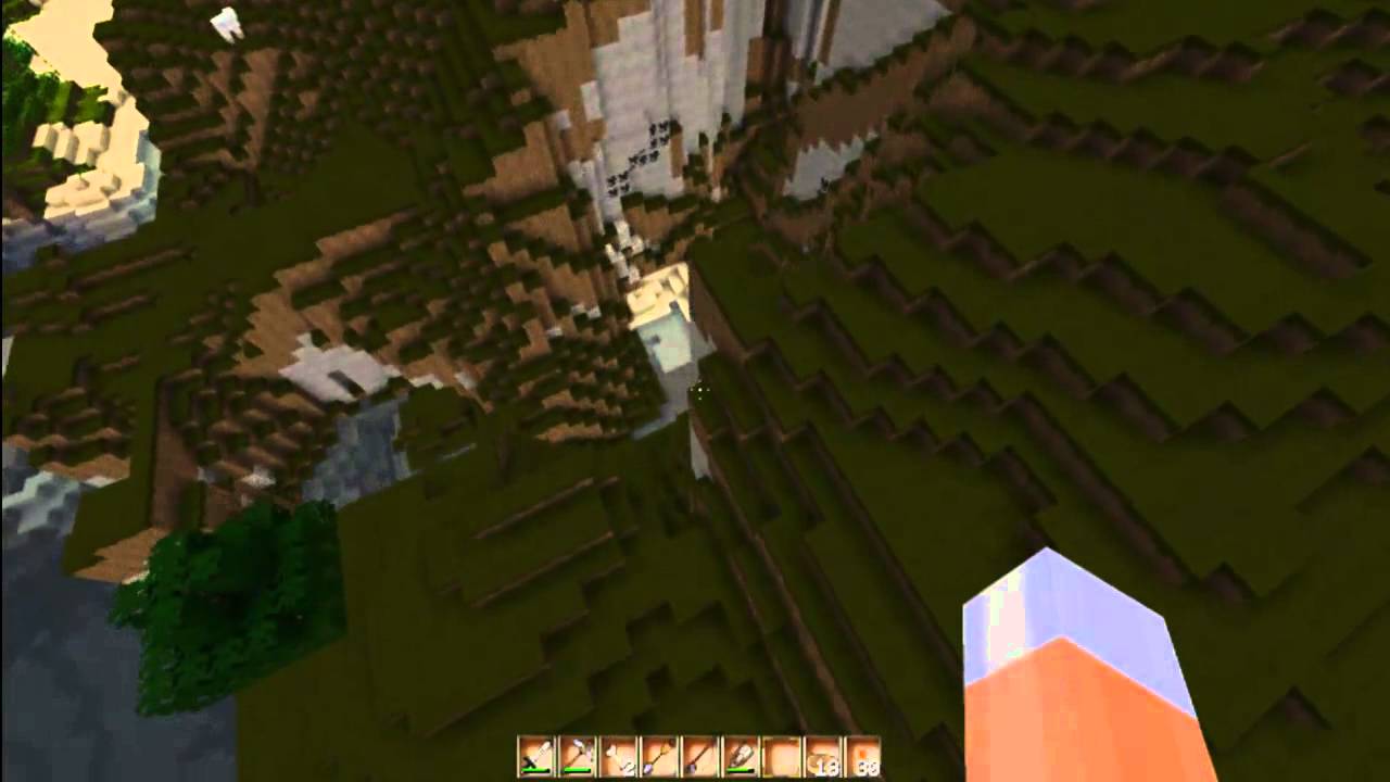 Lets Play Minecraft #016 Fliegende Fische Angeln - YouTube