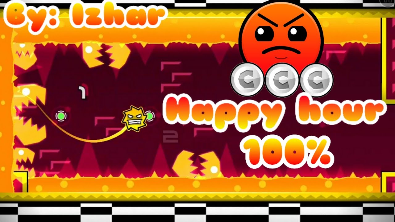 "Happy Hour" by Izhar | Geometry Dash - YouTube