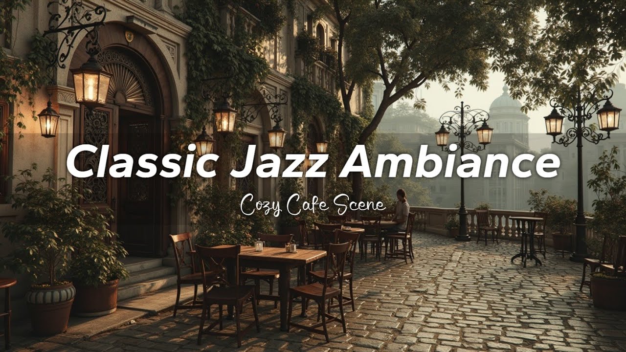 Classic Cafe Jazz Ambiance - Relaxing Jazz Music for Study Work or Deep ...
