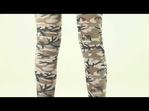 UK Tights - Tiffany Quinn Camouflage Tights