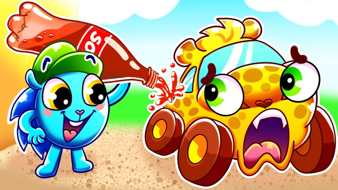 Healthy Habits for Baby Cars 🚑🐱 Kids Songs and Nursery Rhymes - YouTube