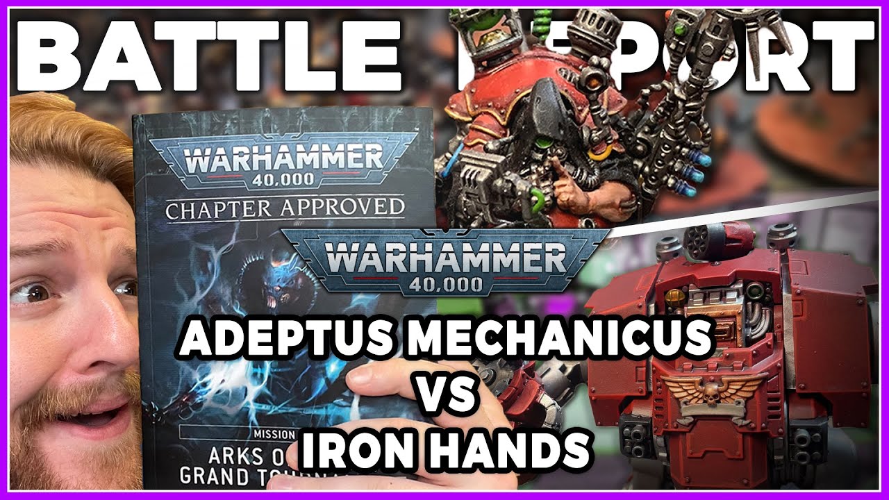 NEW CHAPTER APPROVED Space Marines vs Adeptus Mechanicus - | LIVE ...