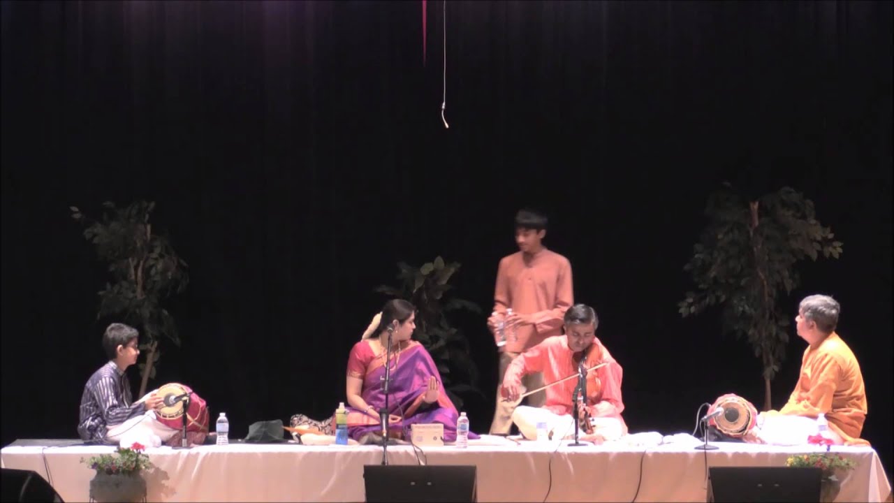 MCC Carnatic Vocal Concert - Mahalakshmi - Aparna Balaji, Kaasinath ...