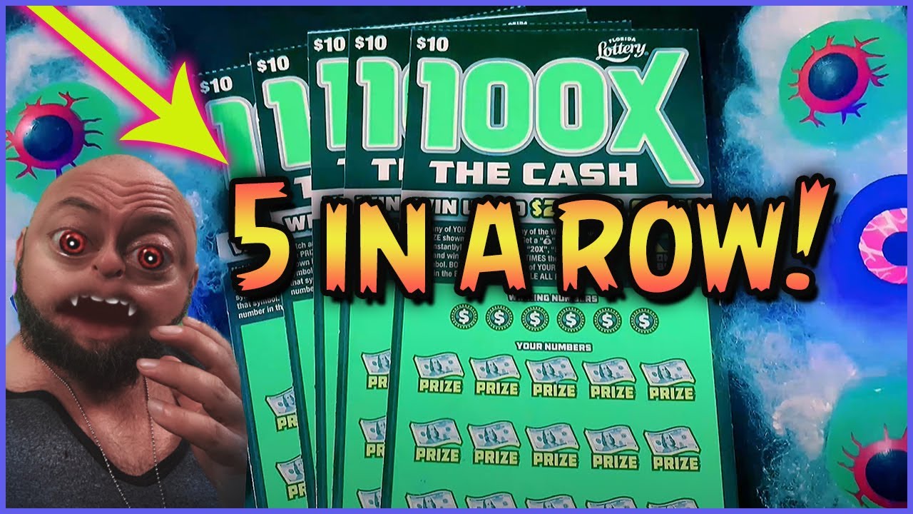 PLAYING 5 IN A ROW OF THE DEADLY $10 100X THE CASH!! - YouTube