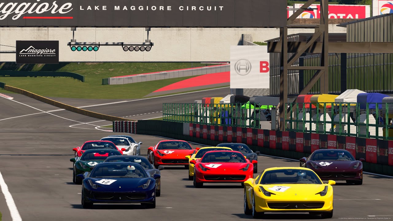 Gran Turismo™SPORT | Daily Race 1409 | Lago Maggiore | Ferrari 458 ...