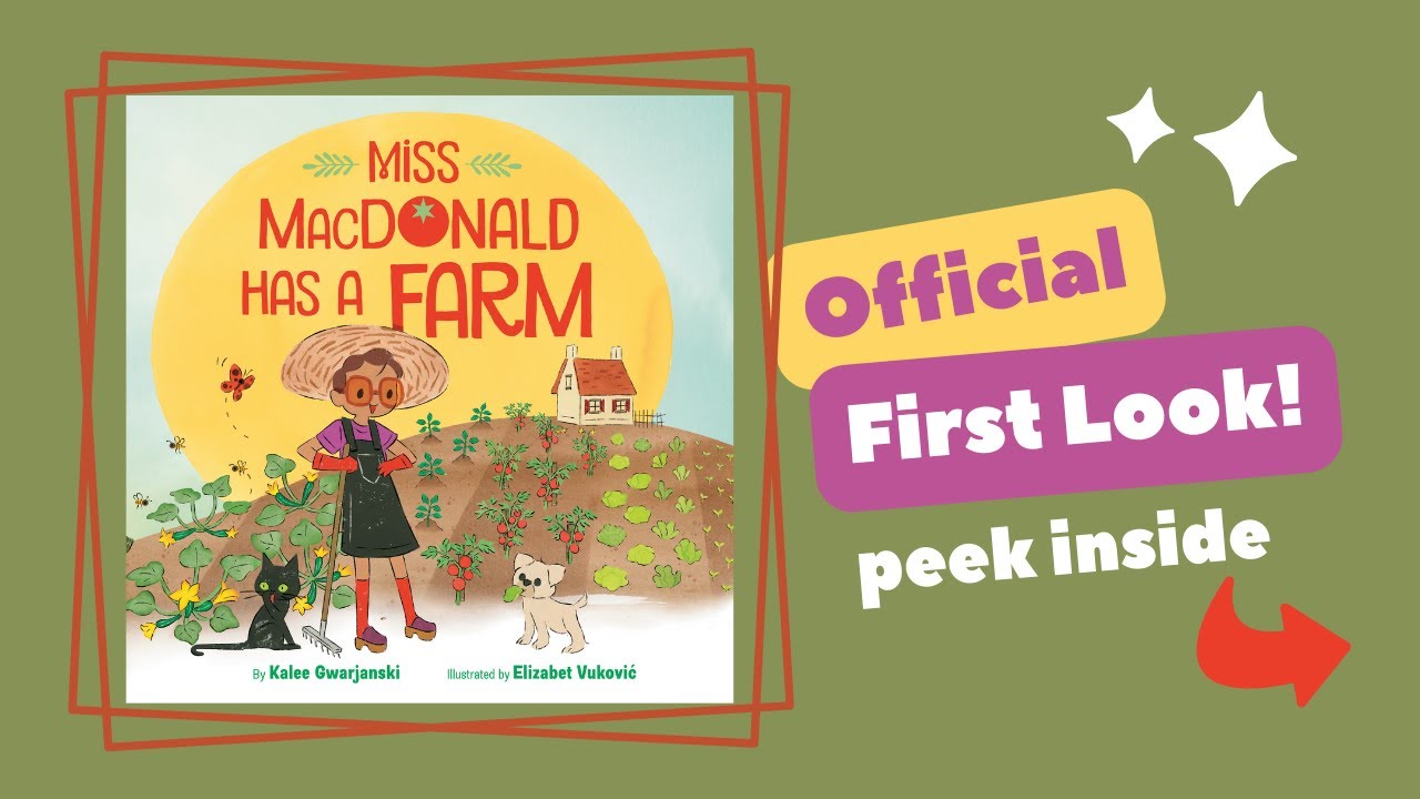 Miss MacDonald Has A Farm Picture Book Trailer - YouTube