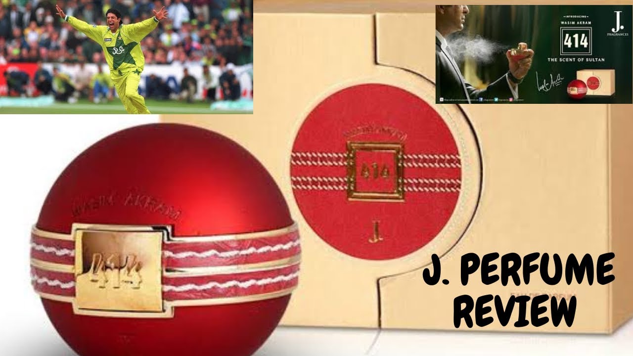 414 Wasim Akram By J. Perfume Review InUrdu&Hindi |#J.Fragrance # ...