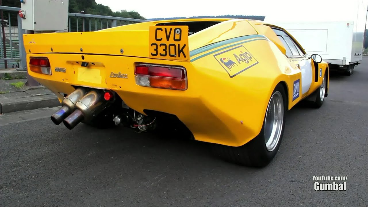 De Tomaso Pantera Group 5 Race car - Amazing sound!! - 1080p HD - YouTube