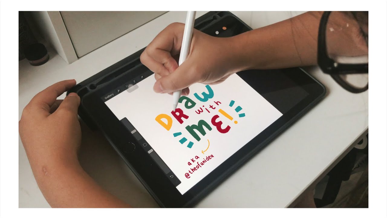 Draw With Me!! | Simple Self-Care Illustration - YouTube