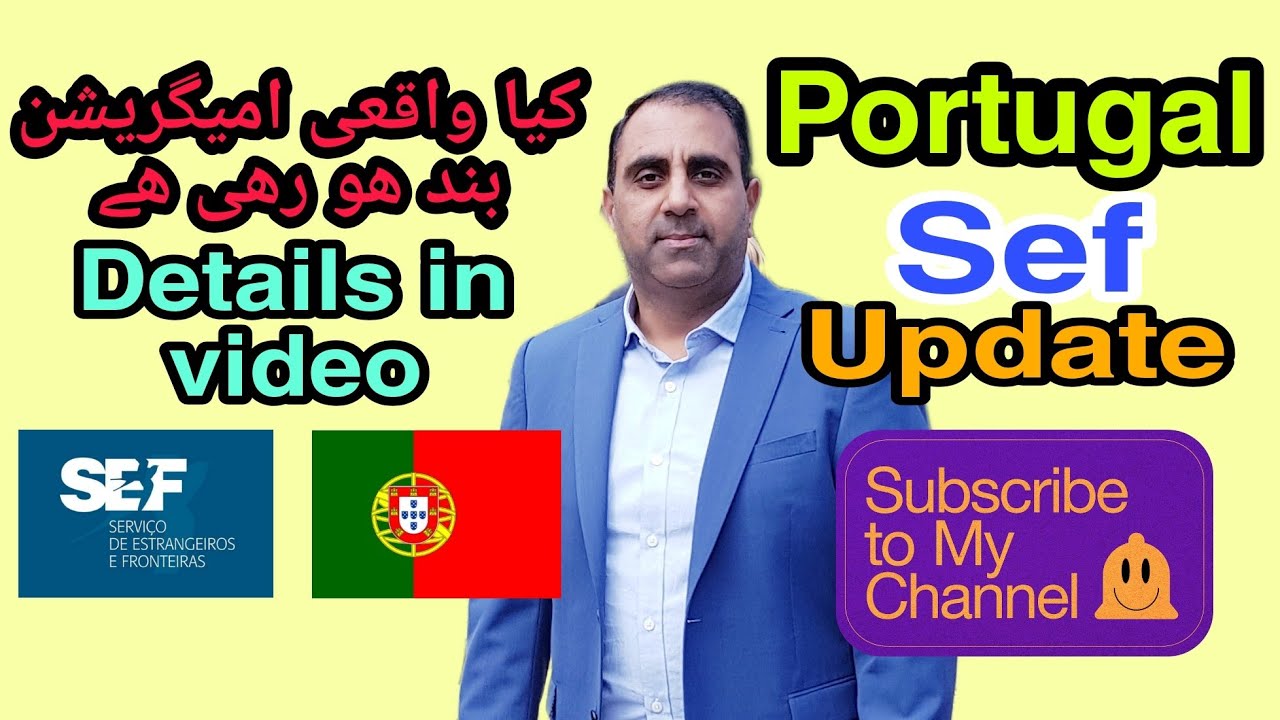 Portugal Sef Immigration Update | Traveler777 - YouTube