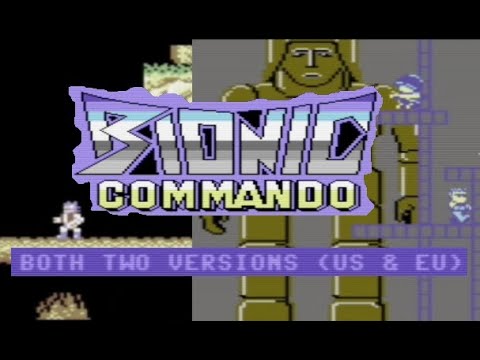 Bionic Commando history: TWO 1988 C64-games ALL LEVELS, POKES! - YouTube