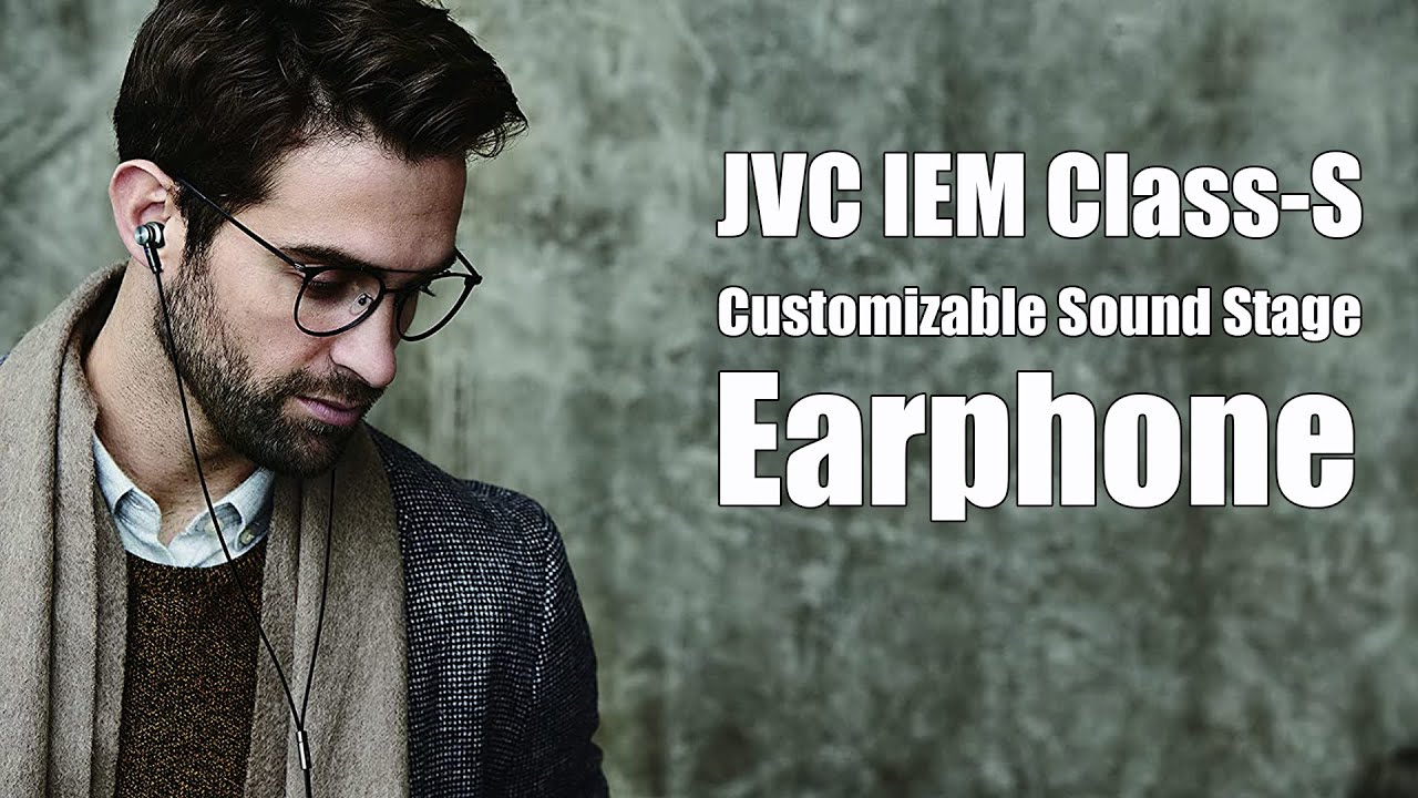JVC IEM Class-S Earphone | J-Mount Nozzle With Customizable Sound Stage ...