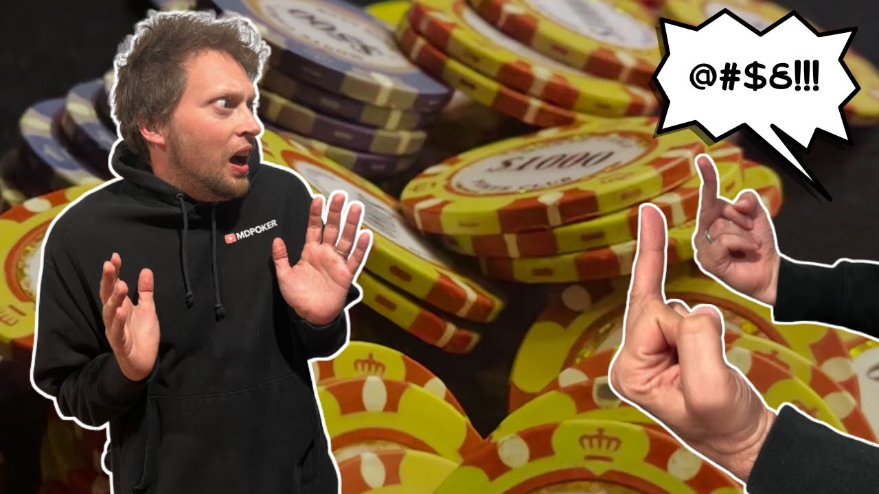 RUNNER RUNNER... MIDDLE FINGER??!! | POKER VLOG #60 - YouTube