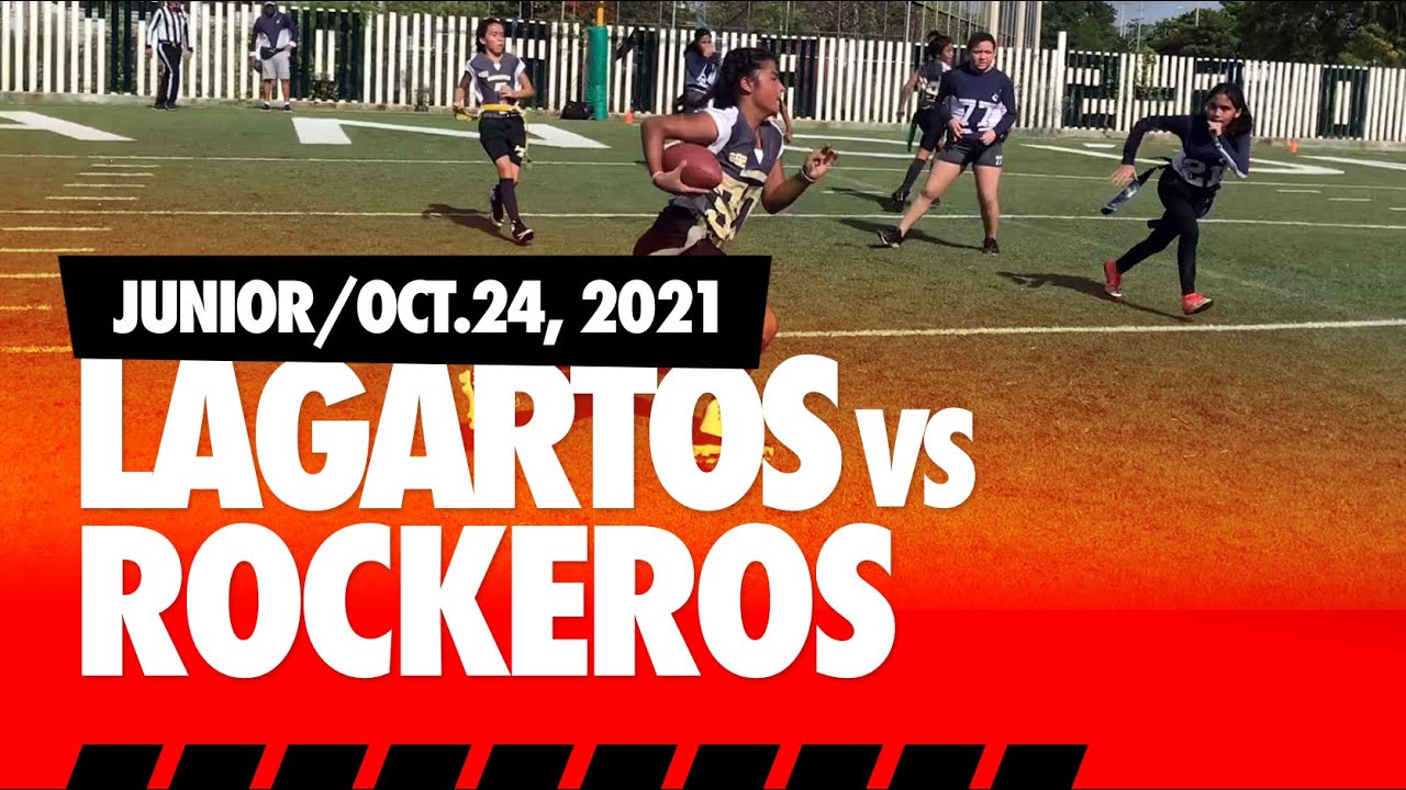 Lagartos VS Rockeros (Femenil Junior / U12) - Octubre 24, 2021 - YouTube