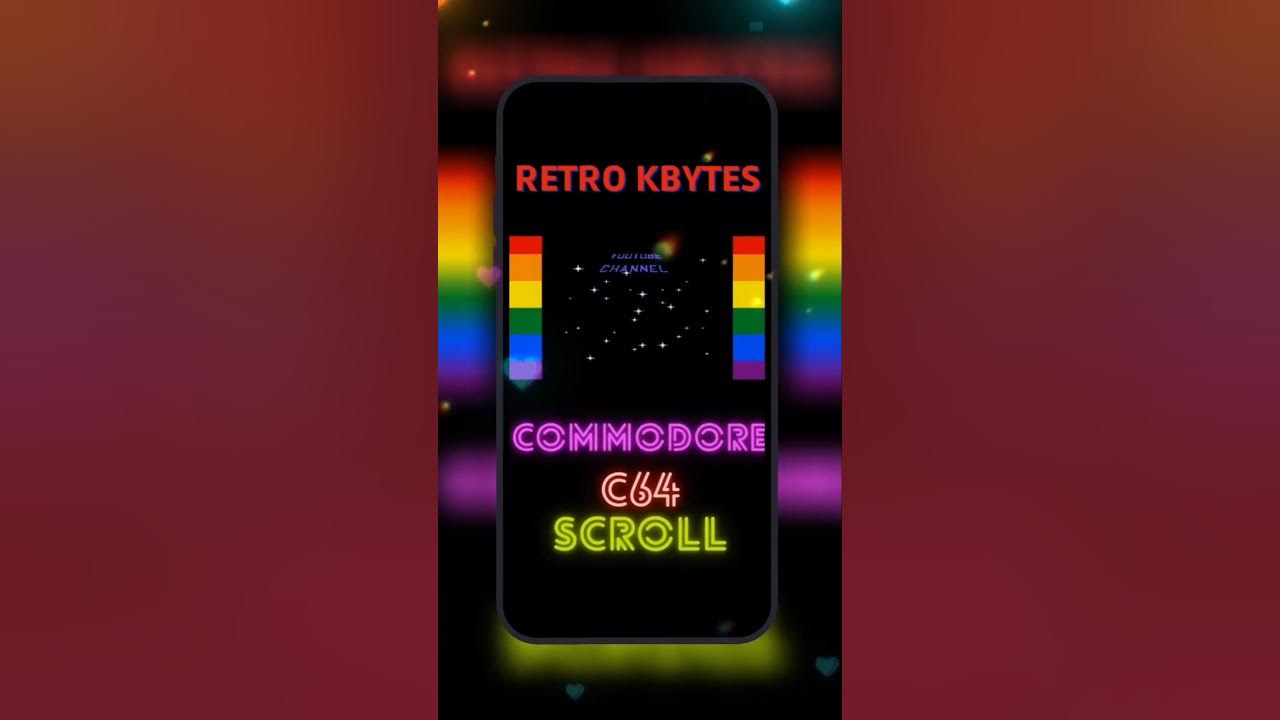 Commodore 64 Scroll text 🤩 3D Message Maker di Oliver Stiller 1989©️ Double Density #commodore # ...