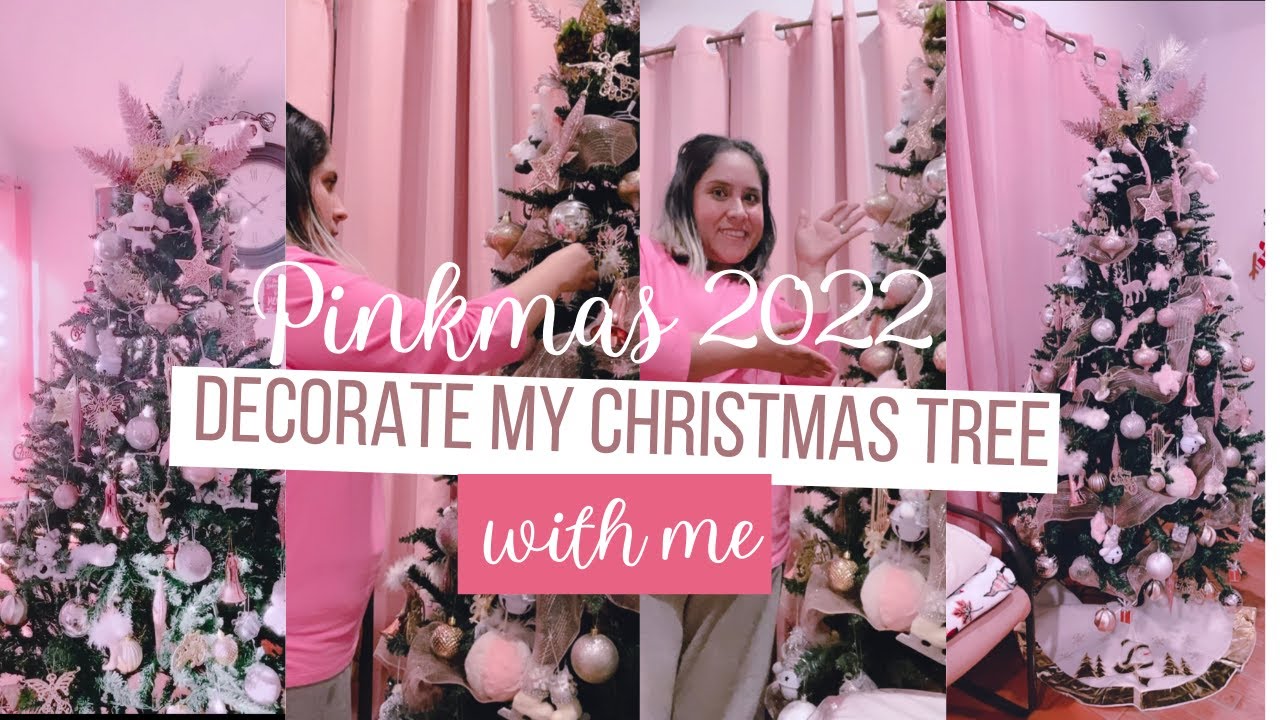 🎀PINK CHRISTMAS TREE COME DECORATE WITH ME | PINKMAS 2022 - YouTube