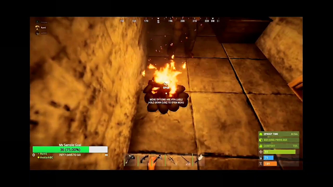 WE SANG ON OUR FIRST DAY IN RUST PC - YouTube