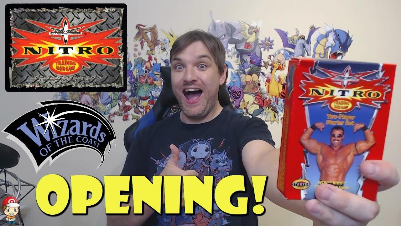 Opening a WCW Nitro (Wrestling) TCG 2-Player Starter Set! - YouTube