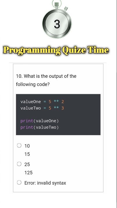 programming Quize Time #coding #computerscience #programmingquestion #javascript # ...