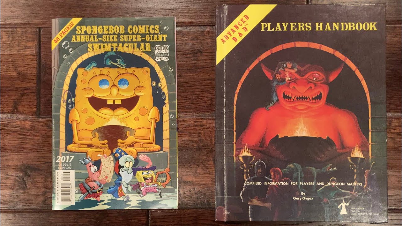 Spongebob MIMICS Dungeons and Dragons - Spongebob Comics Annual ...
