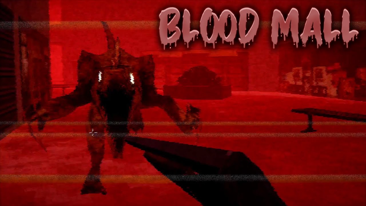 BLOOD MALL - A Dinosaur Eats Everyone in a Mall and Now I Have to Kill ...