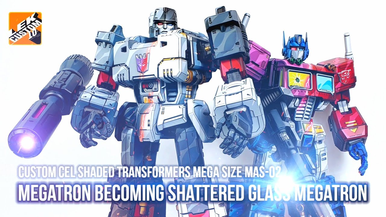 Custom Cel Shaded Transformers MEGASIZE MAS-02Megatron becoming ...
