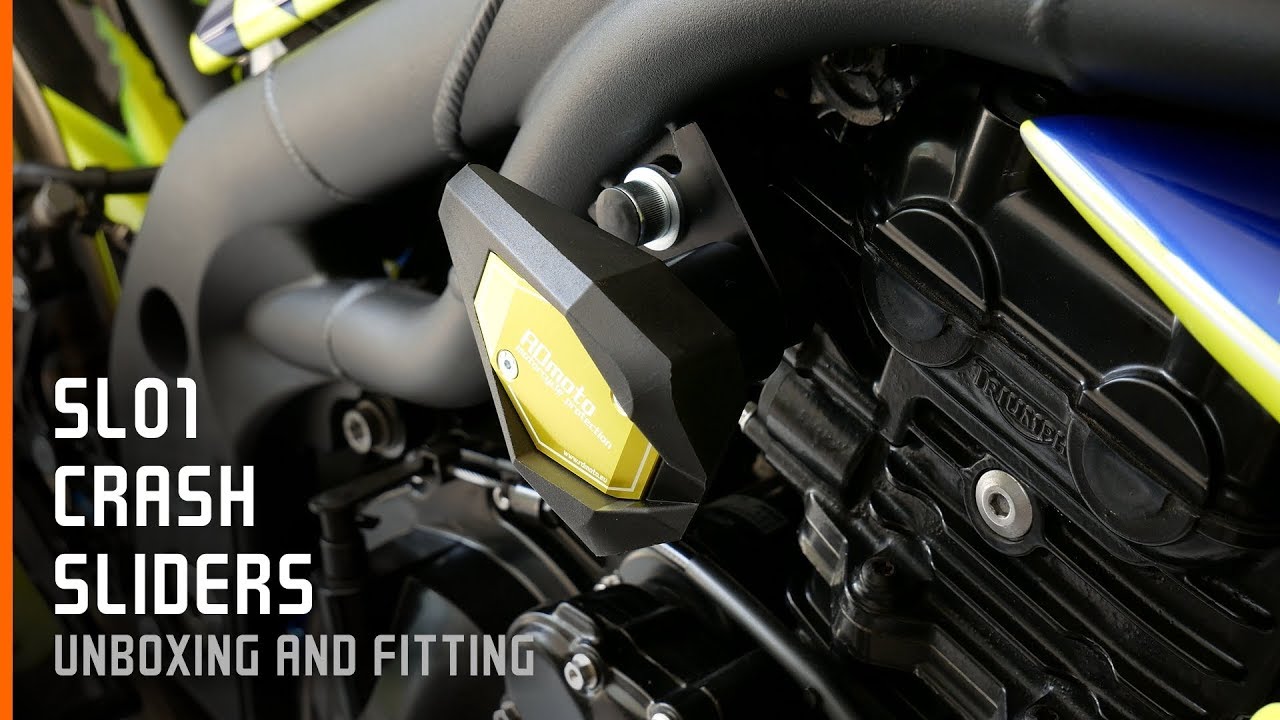 SL01 Crash Sliders | Unboxing and fitting | RDmoto - tunning ...