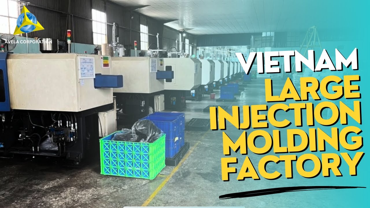 Vietnam- Large Injection Molding Factory - YouTube