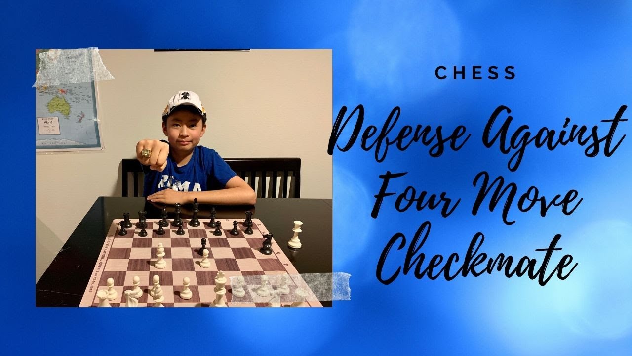 Chess- How to defend the four move checkmate- Beginner Chess tutorial ...