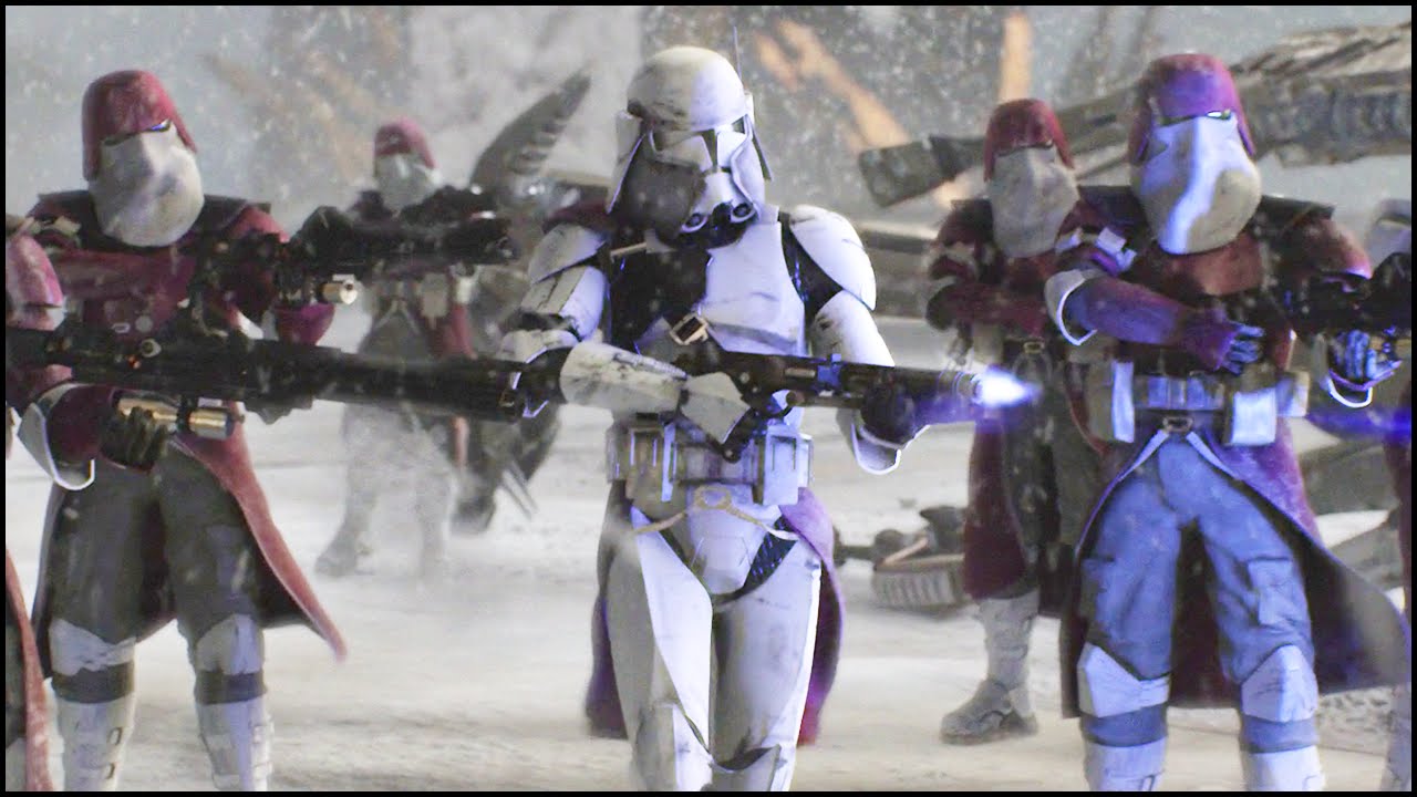 BATTLE OF MYGEETO - Star Wars: Galaxy at War Mod Gameplay - YouTube