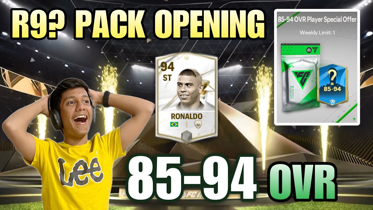 R9 Pack Opening! 85-94 Store Pack! Can we get R9 Ronaldo Nazario? LIVE ...