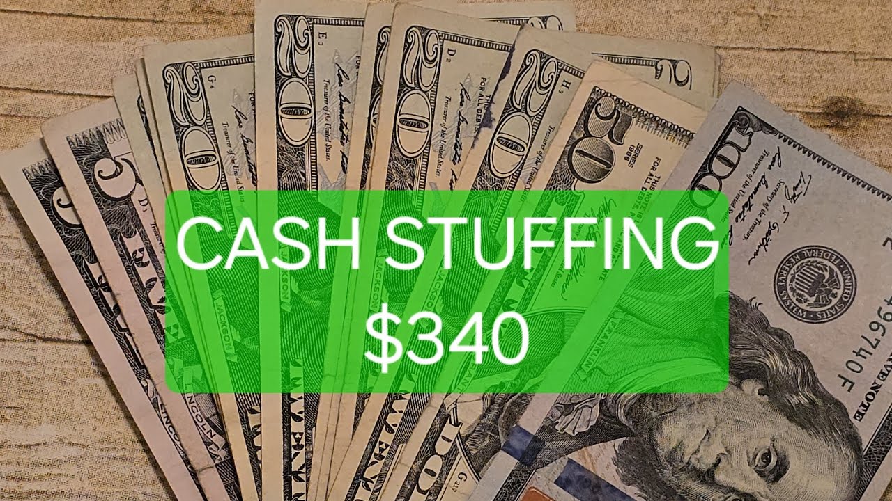 Cash Stuffing $340 | Saving Money | Cash Stuffing | Sinking Funds ...