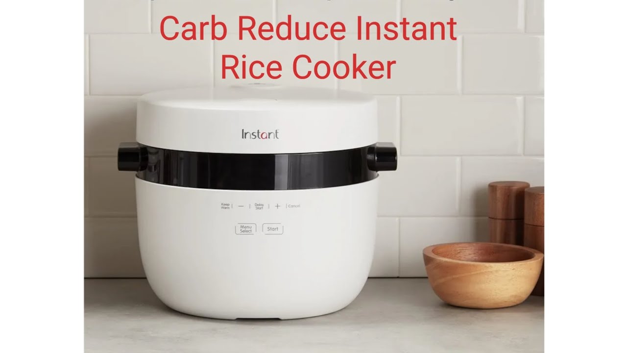 Instant Rice Cooker and Steamer | Carb Reduce Cooker | Rice Cooker ...