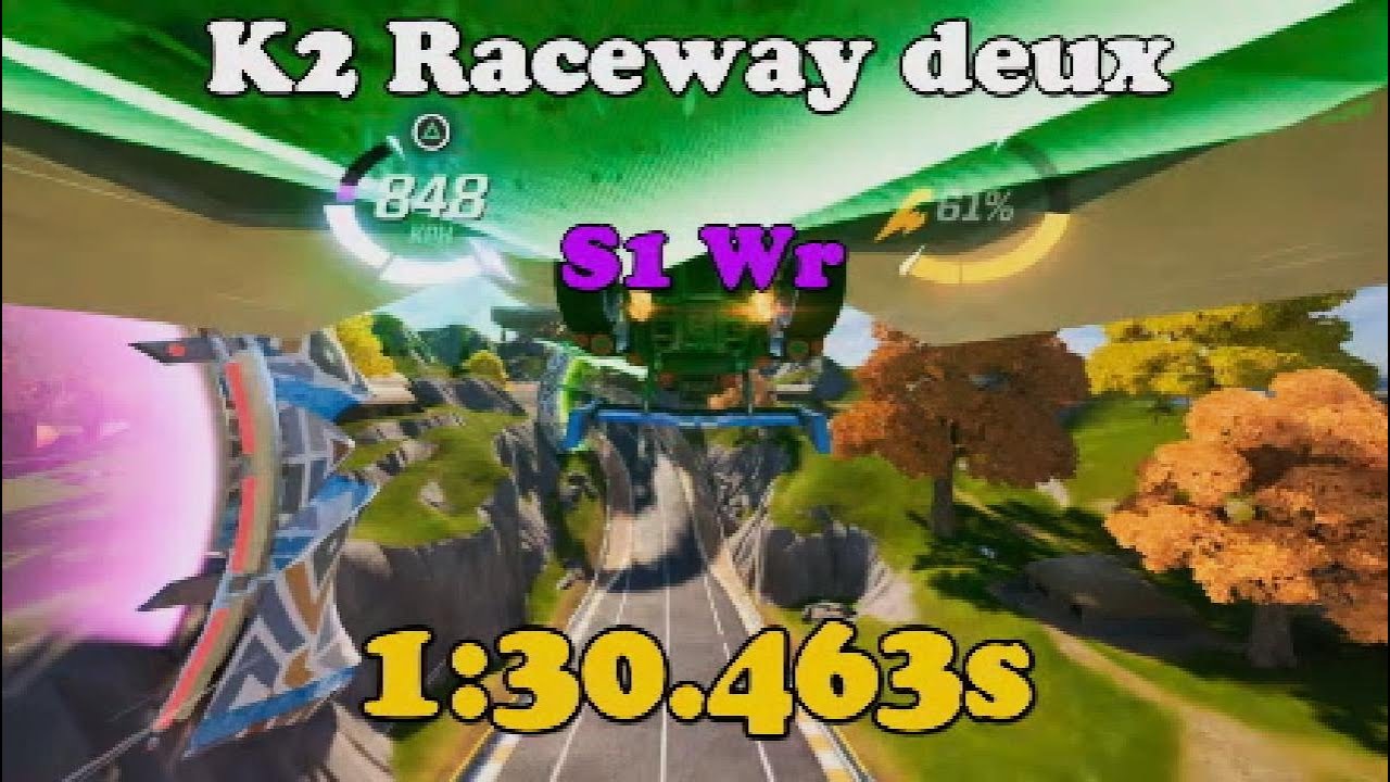 K2 Raceway deux 1:30.463s Season 1 world record Rocket racing - YouTube
