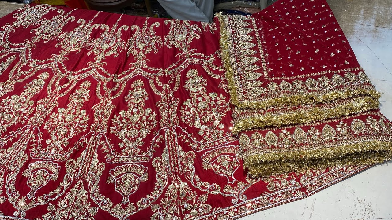 Pakistani Exclusive Design | Desi Lehanga Chooli | Pure Kache ka Work ...