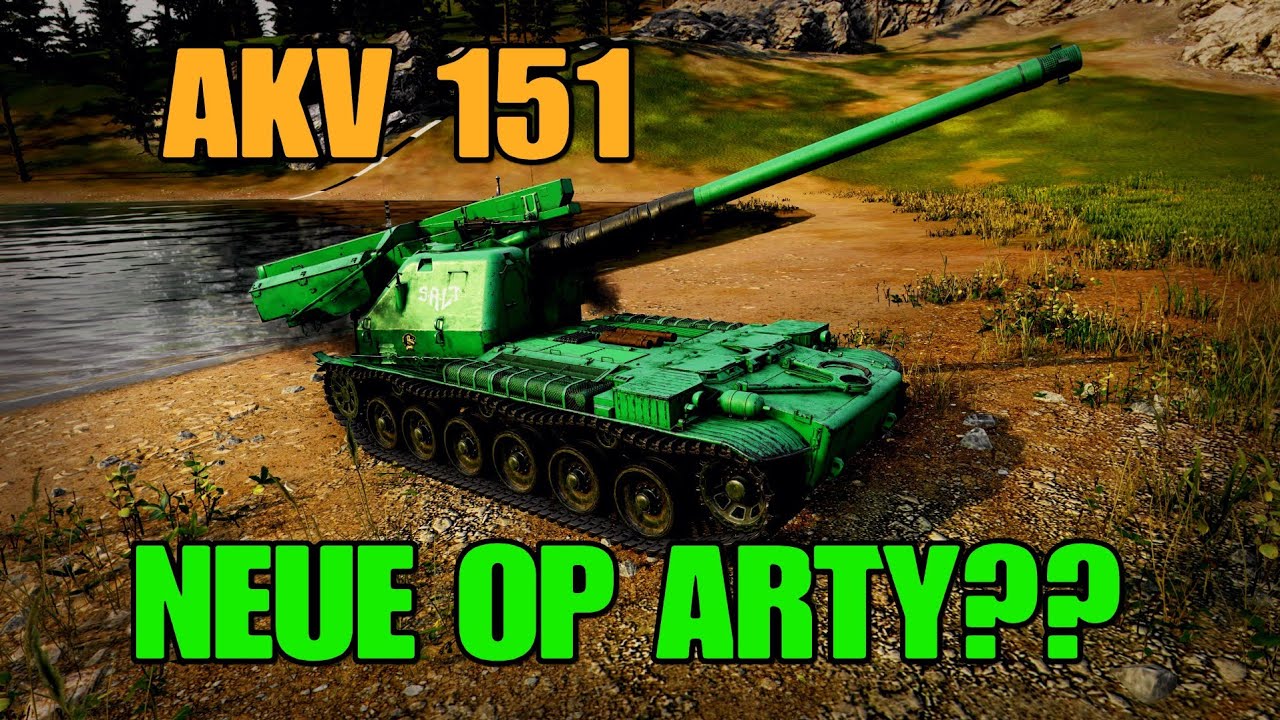 World of Tanks Console| AKV 151 | Erste Runden mit der neuen Arty ...