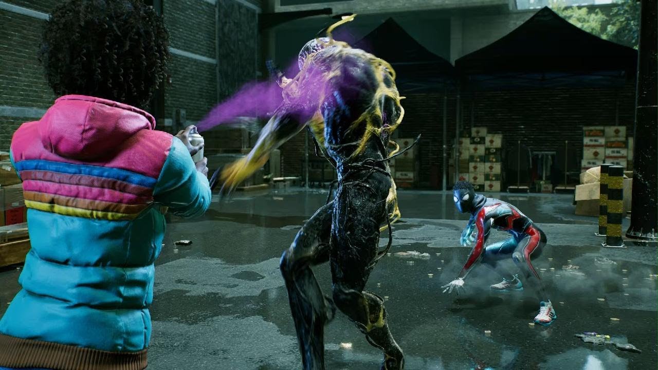 Marvel's Spider-Man 2 MILES SAVES HAILEY FROM THE SYMBIOTE THEN ASKS ...