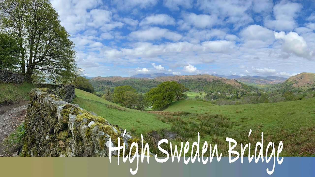 Lake District walk from Ambleside to High Sweden Bridge - YouTube