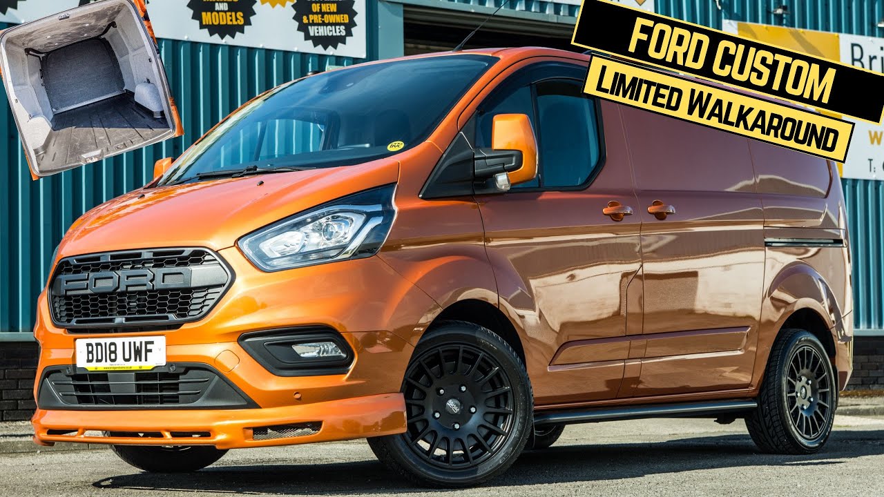 Ford Transit Custom Limited Detailed Walkaround Walk & Talk - YouTube