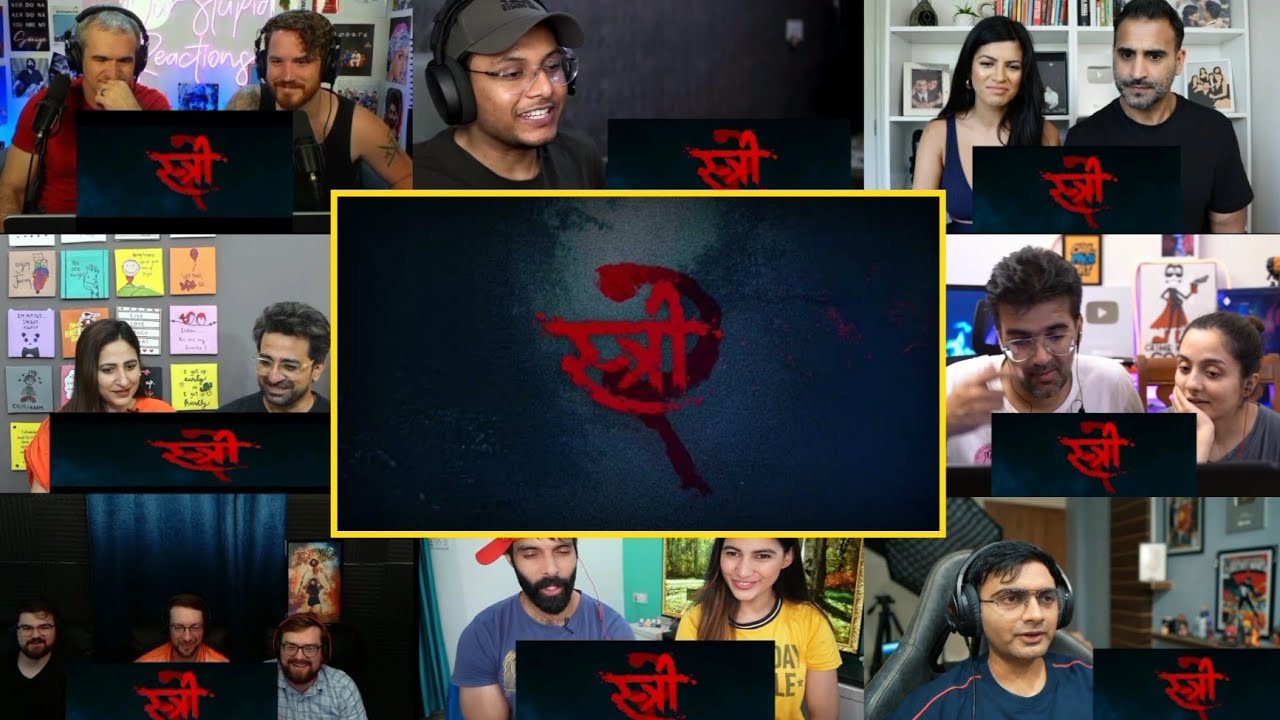 STREE 2 - Teaser Reaction Mashup ! Shraddha Kapoor,Rajkumar Rao,Pankaj ...