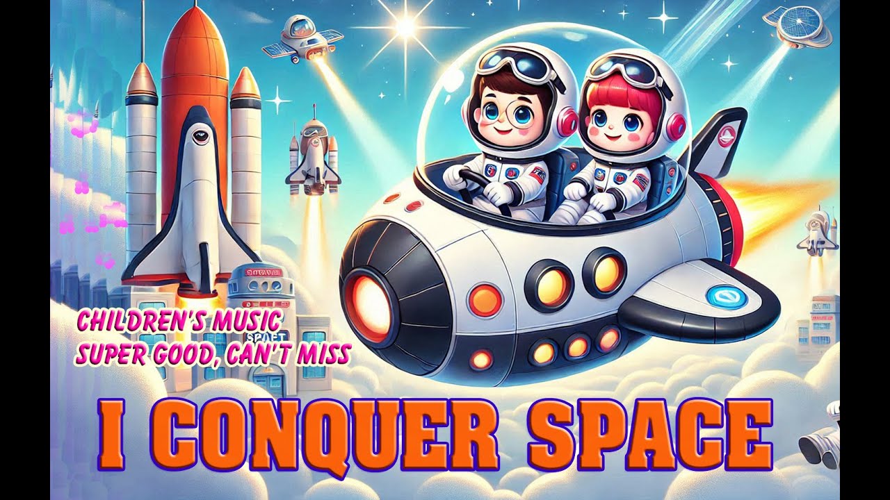 I CONQUER SPACE, Fun kids music - YouTube