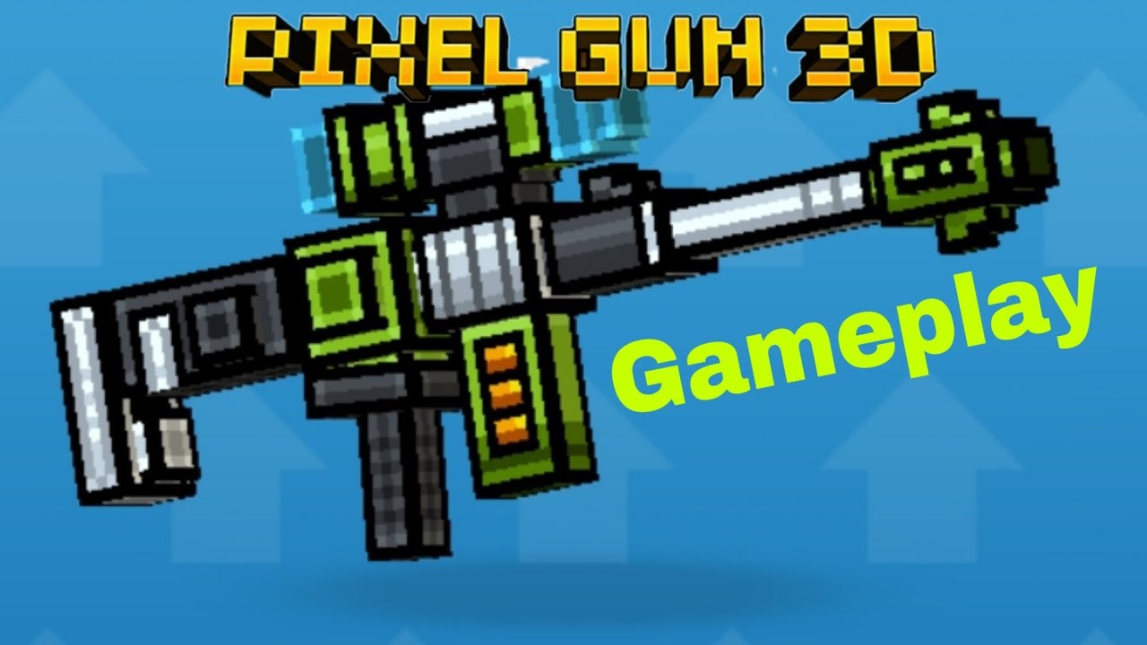 Pixel Gun 3D - Block Rifle Gameplay - YouTube